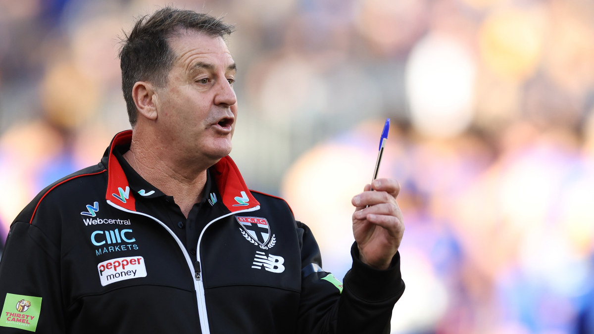 AFL news 2024: St Kilda coach Ross Lyon says he is on edge and vigilant ...