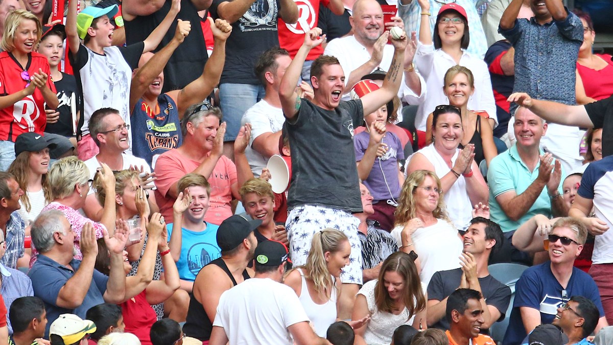 BBL News 2025 | Crowd catch allowed matchday ball kept by spectators ...