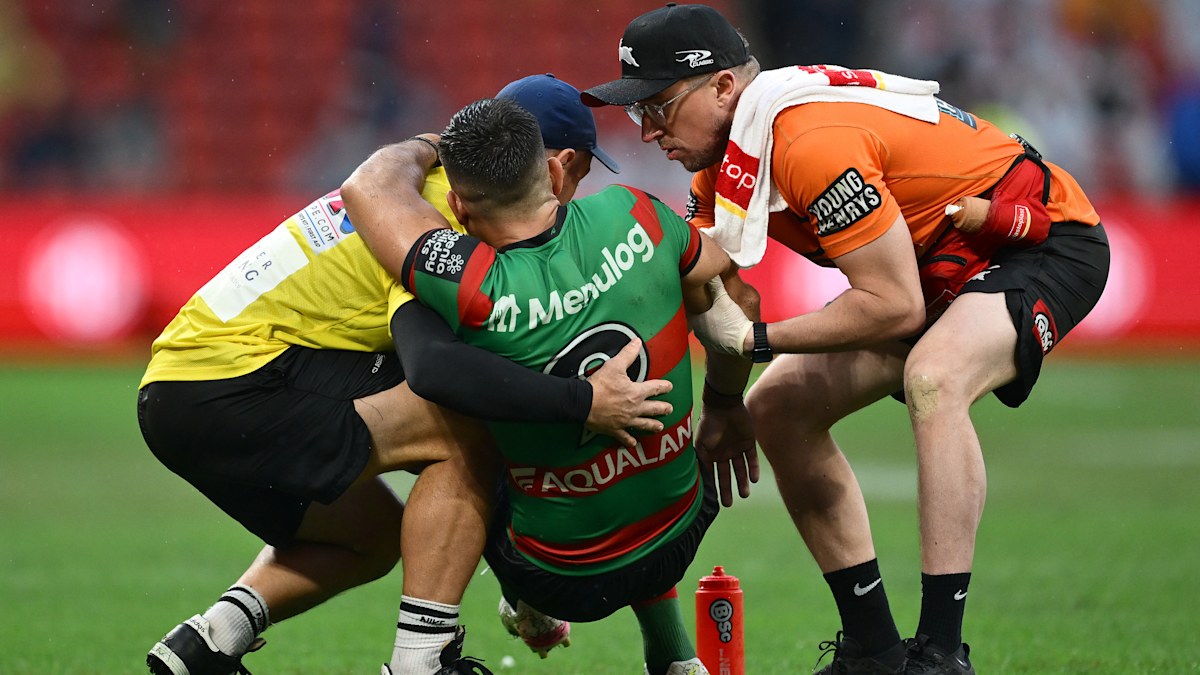NRL news 2025 | South Sydney's injury list; Peter Mamouzelos dislocated ...