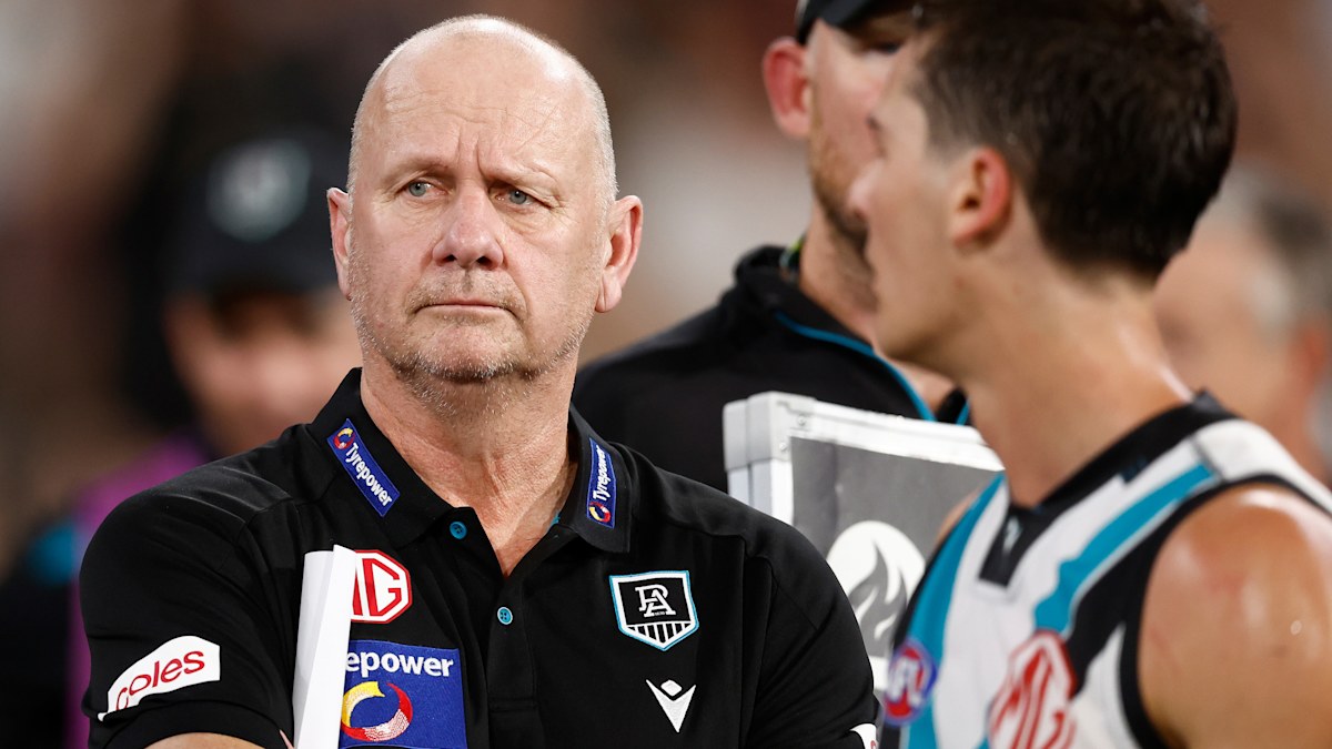 AFL news 2025 | Ken Hinkley set to leave Port Adelaide early; Josh Carr ...