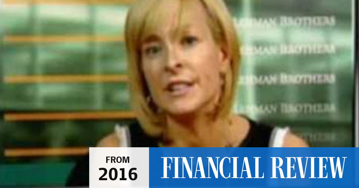 Lehman CFO Erin Callan was left holding the bag as GFC began its crash