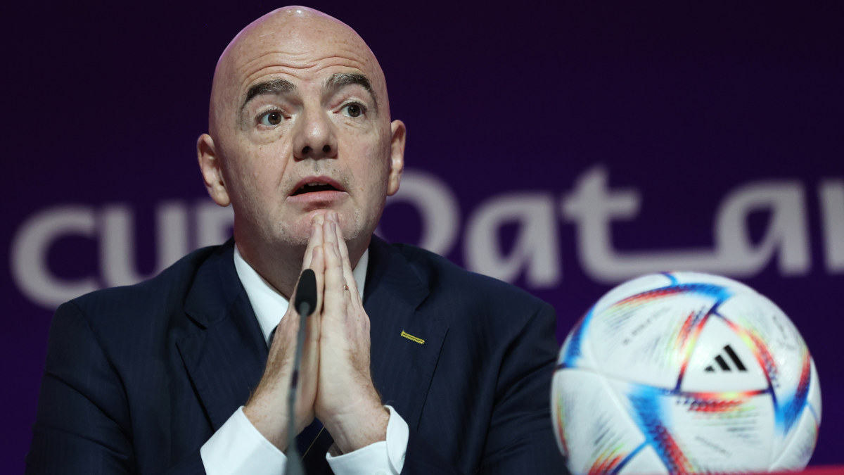 FIFA World Cup 2022: Gianni Infantino ripped over bizarre speech ...