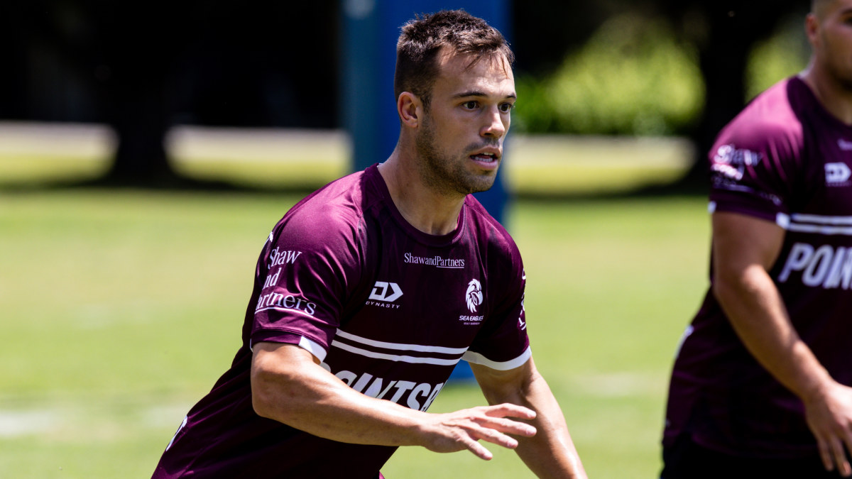 NRL news 2023: Luke Brooks unveiled by Manly Sea Eagles, discusses move ...