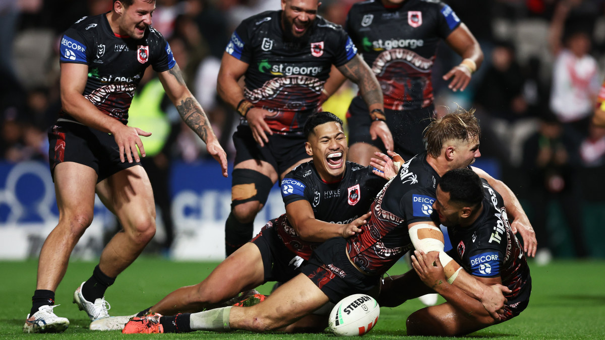 NRL news 2023: St George Illawarra Dragons defeat Sydney Roosters with ...