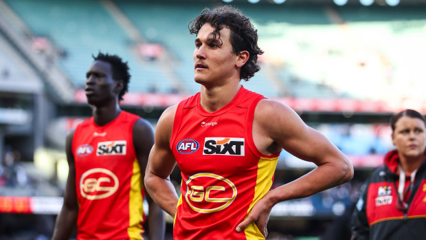 AFL news 2024: Gold Coast Suns' defender Wil Powell handed five-week ...