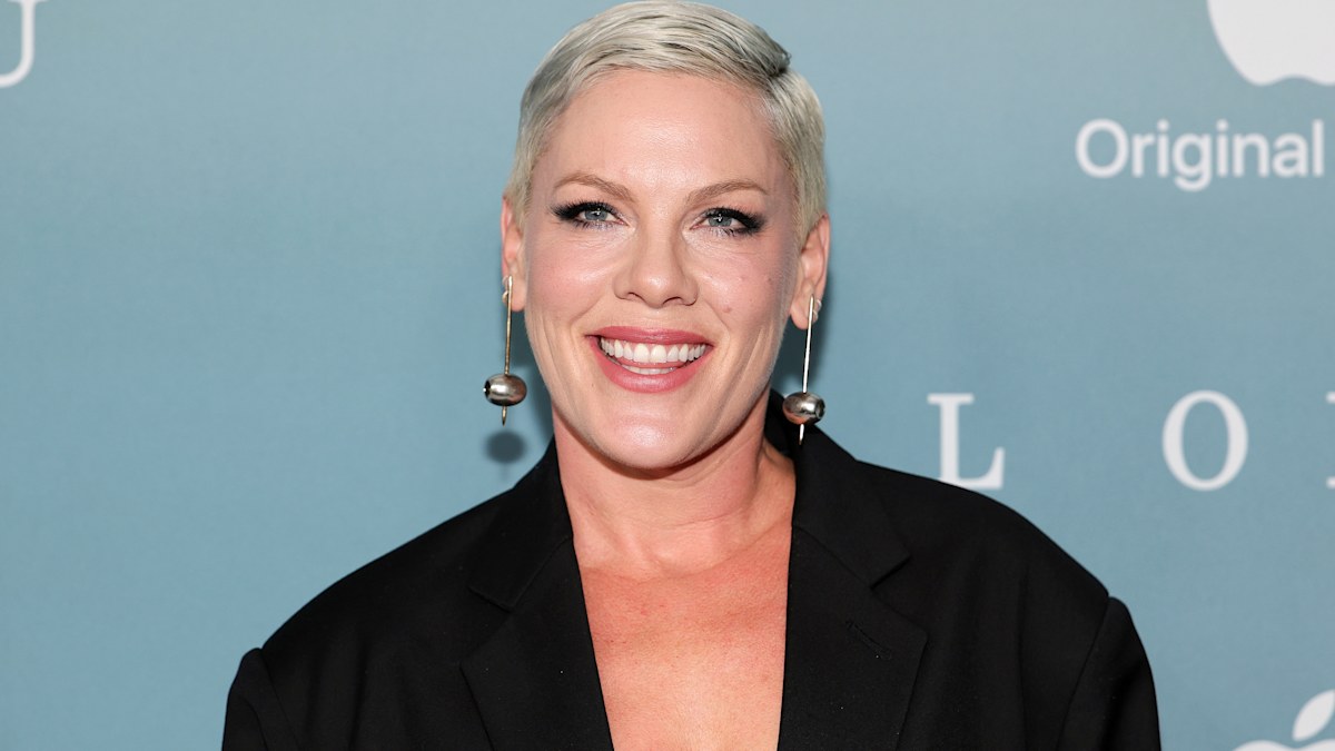 Pink makes a rare red carpet appearance in New York at the All of You ...