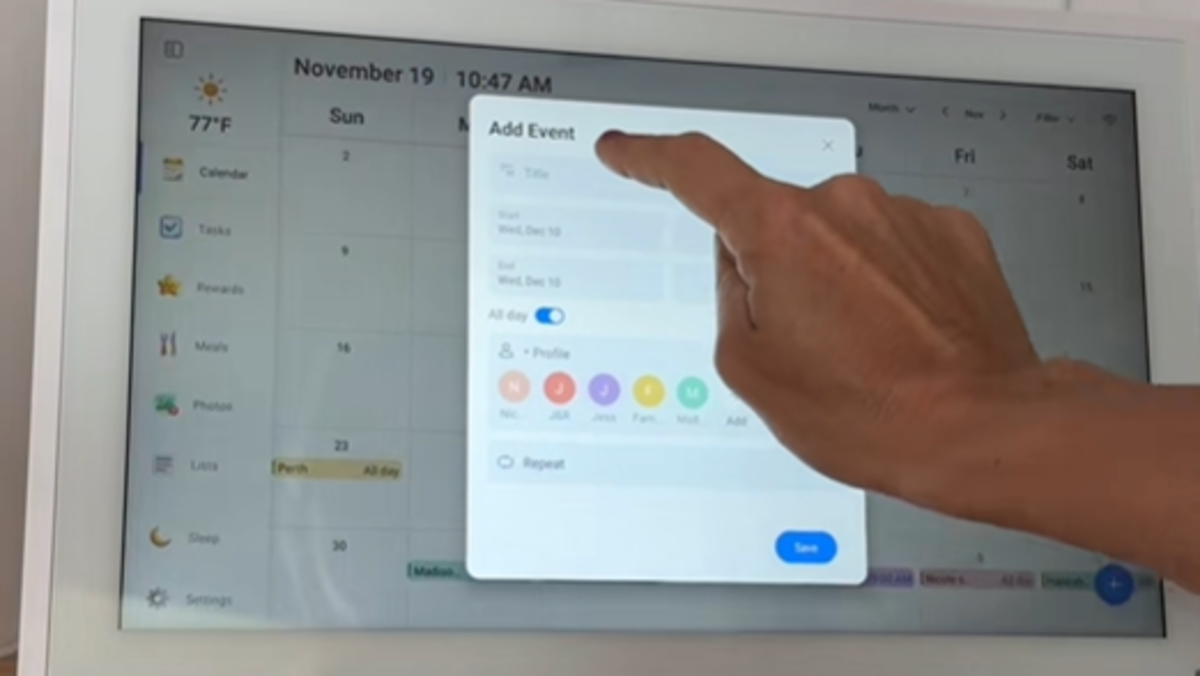 Kmart's digital calendar coming back in stock after being sold out ...