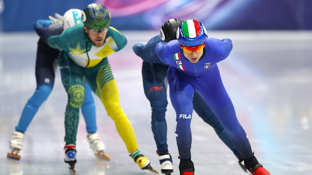 Winter Olympics 2026 | Brendan Corey 1000m short track skating result ...