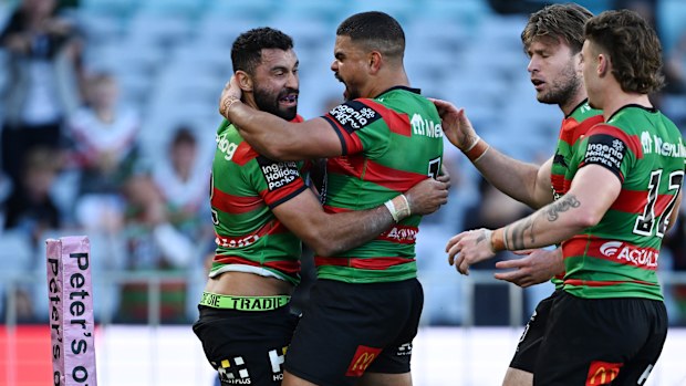 NRL news 2025: South Sydney Rabbitohs' Alex Johnston scores 200th first ...