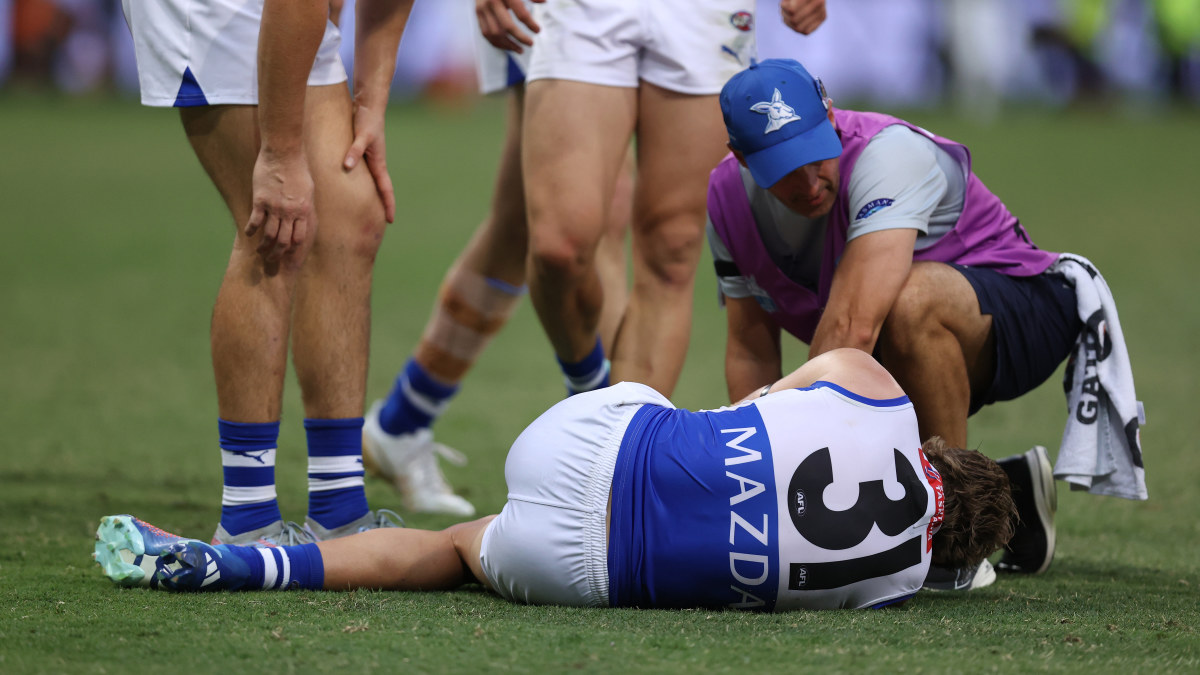 AFL news 2024: North Melbourne young gun Josh Goater suffers Achilles ...