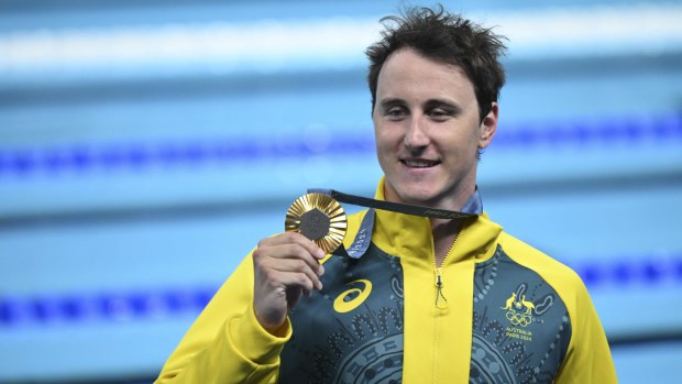 Paris Olympics 2024: Cameron McEvoy wins gold in 50m freestyle ...