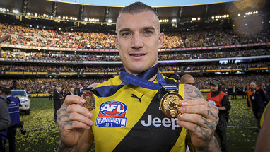 Dusty Martin retires, career in pictures: Retirement, Richmond Tigers ...
