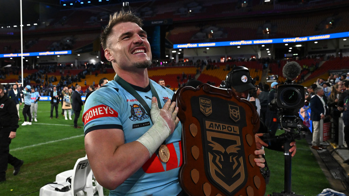 State of Origin news 2024: Roosters coach Trent Robinson in awe of ...