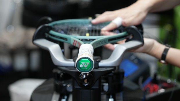 Australian Open 2025: Exclusive, Yonex Stringing Team reveal secret ...