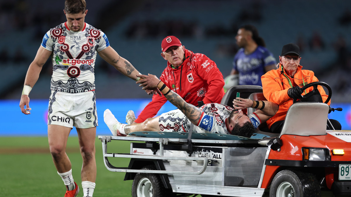 NRL news 2024: Jack Bird injury derails St George Illawarra Dragons in ...