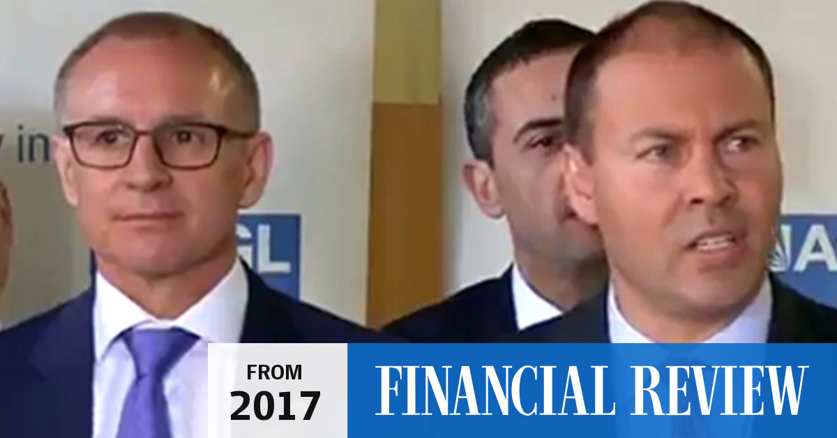 Jay Weatherill and Josh Frydenberg attack each other in public over energy