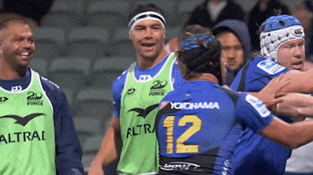Super Rugby Pacific 2025 | Western Force vs NSW Waratahs fight video ...
