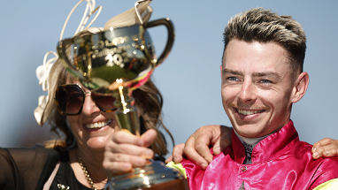 Melbourne Cup 2024 in pictures: Pop star Ronan Keating hugs Irish ...