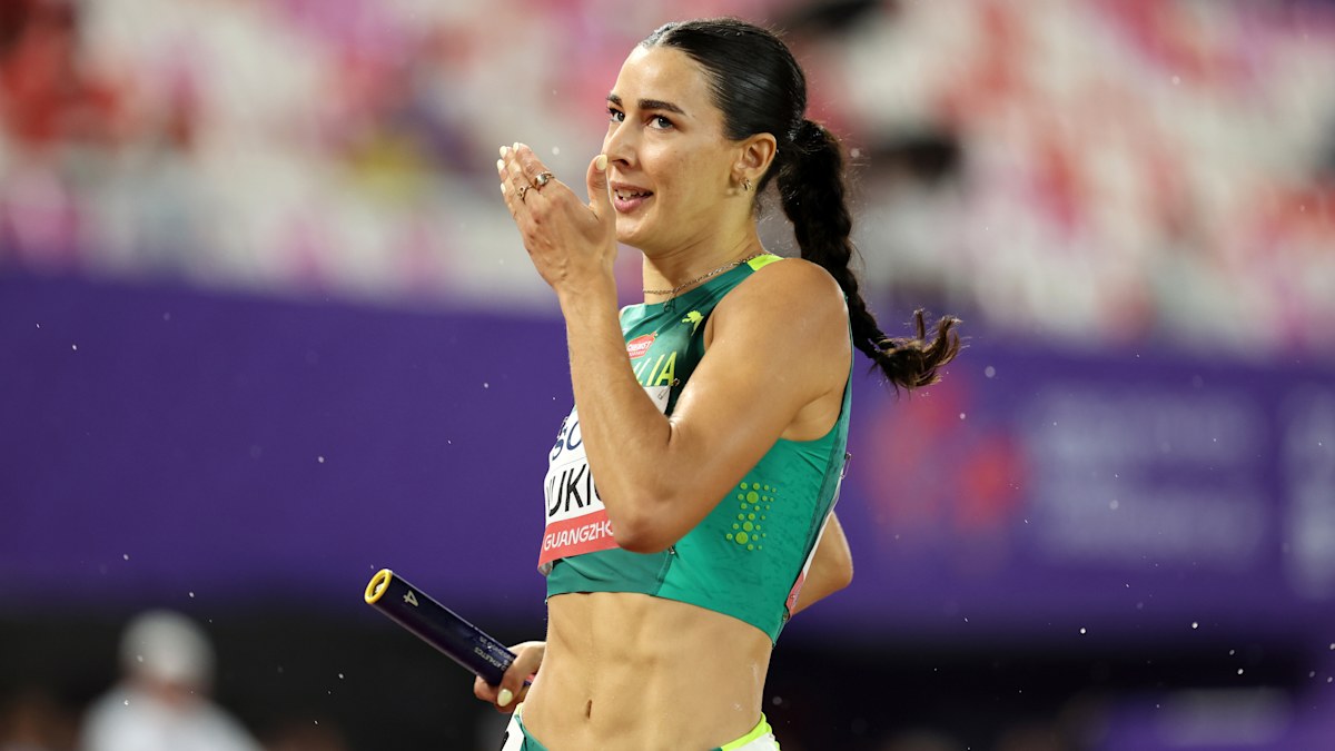 World athletics relays 2025: Australia's Alanah Yukich, Cooper Sherman ...