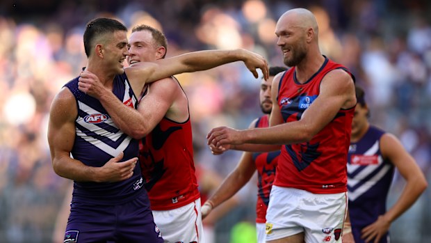 AFL news 2026: Fremantle's Patrick Voss fined for 'crybaby' taunt vs ...