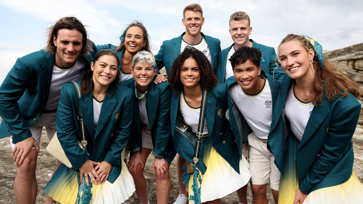 Australian Olympic team uniforms for Paris 2024 in pictures: opening ...