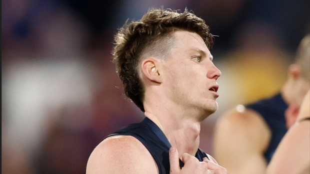 AFL News 2025: Sam Walsh hamstring injury reaction, George Hewett ...