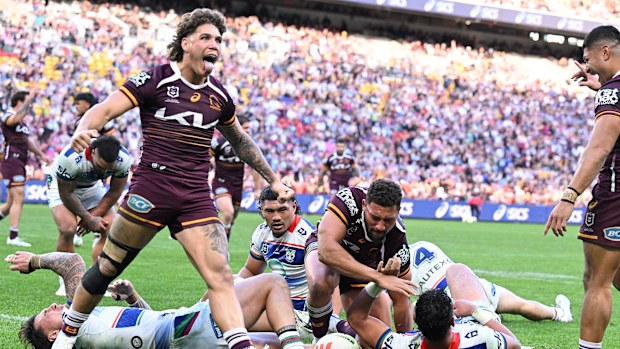 NRL news 2025: Brisbane Broncos defeat Warriors, Reece Walsh Queensland ...