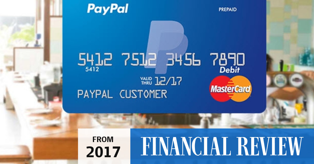 PayPal debuts credit card that offers 2 per cent cash back