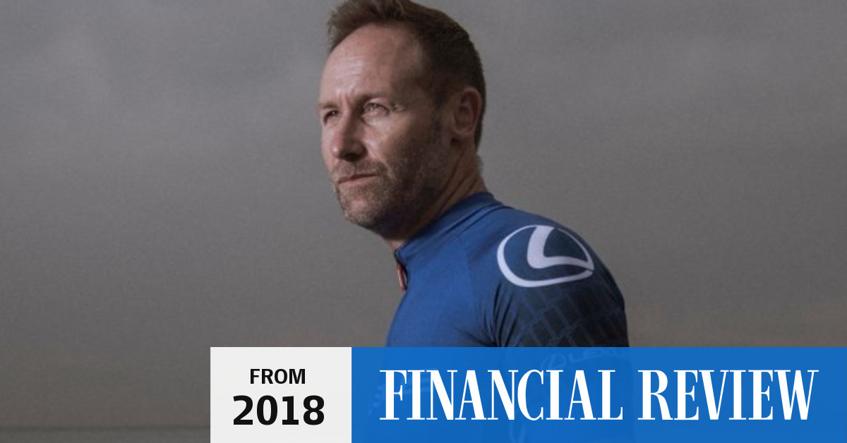 Lexus Australia CEO Scott Thompson became an Ironman on a bet