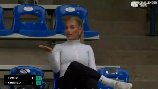Tennis news 2024: Bernard Tomic bizarre argument with girlfriend Keely ...