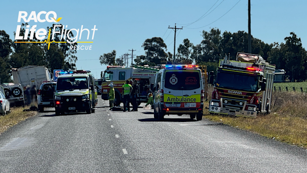 Jimbour East: Dad and two kids dead, mum fighting for life after ...