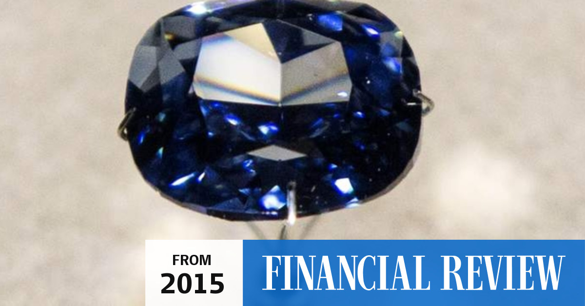Blue Moon Diamond sells for world record $US48.4m