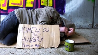 What homeless people really need is a home, not a clean shirt or bowl ...