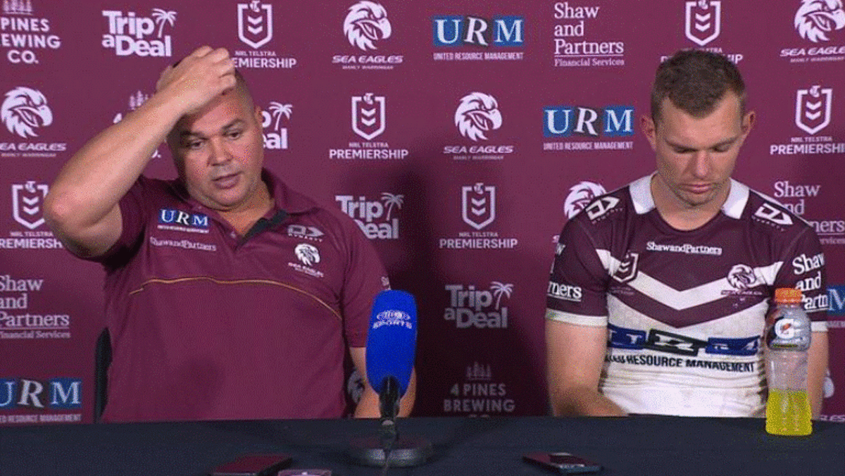 NRL news 2025: Anthony Seibold surprised by Manly drop off in loss to ...