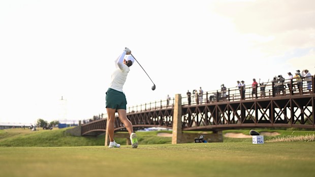 Golf 2025 Women's PGA Championship leaderboard: Minjee Lee four shot ...