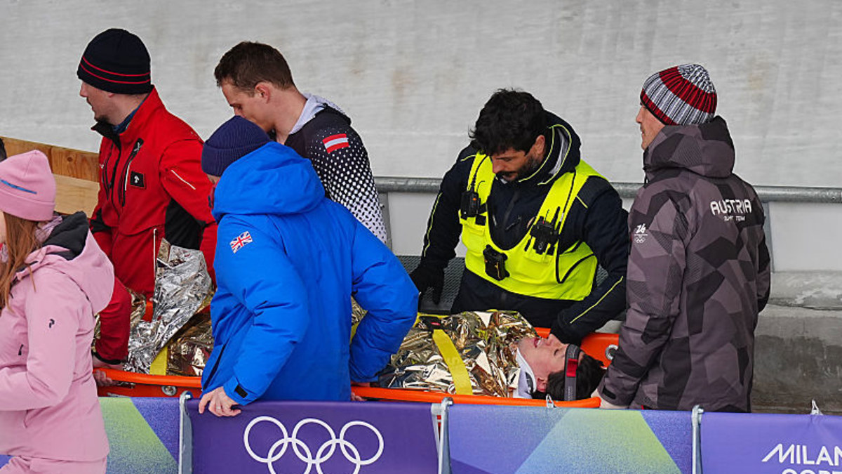 Winter Olympics 2026 | Austria's Jakob Mandlbauer stretchered off, four ...