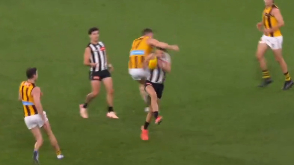 AFL news 2025: Hawthorn Hawks ruckman Lloyd Meek match review outcome ...