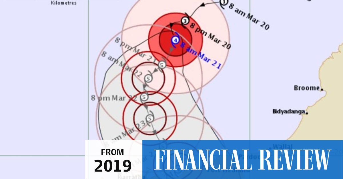 WA iron ore ports clearing due to cyclone Veronica