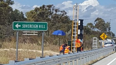 WA installs first regional fixed speed camera