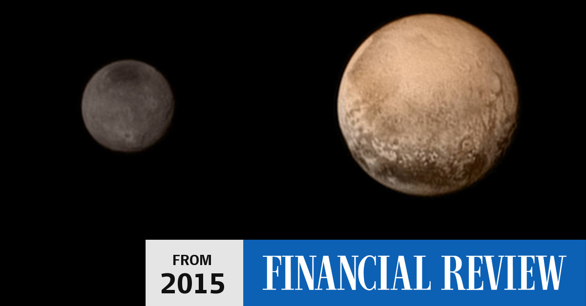 Humankind visits Pluto for the first time