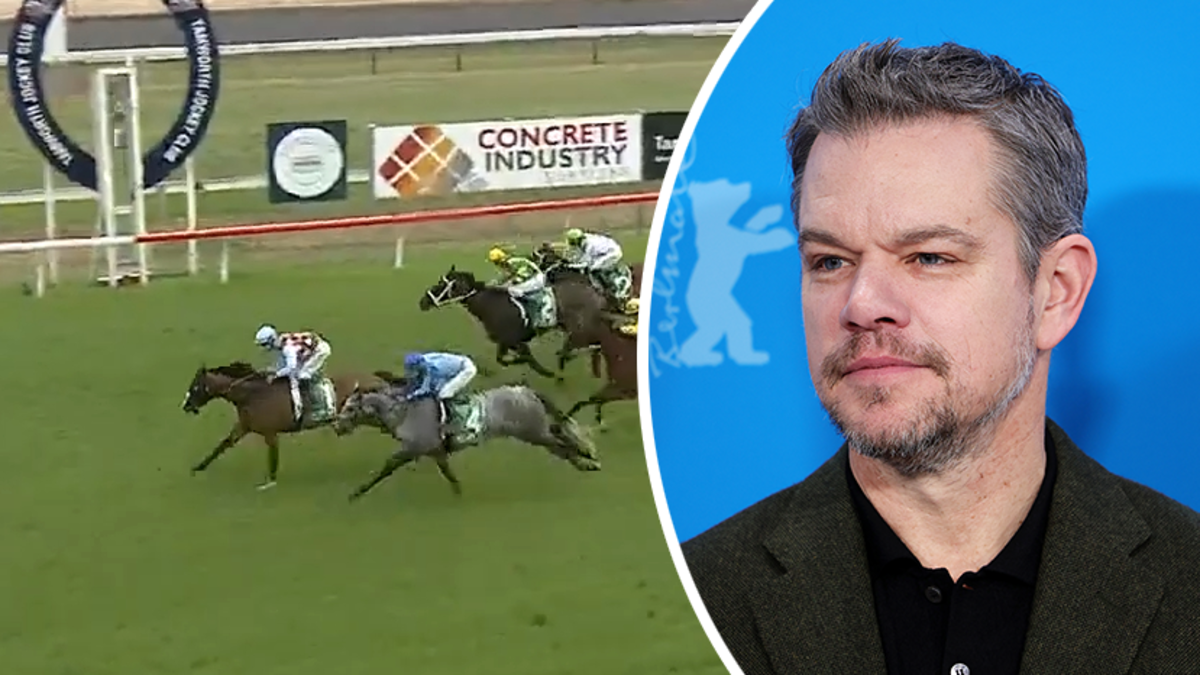 Horse racing news 2025: Matt Damon's gelding Dale wins first career ...