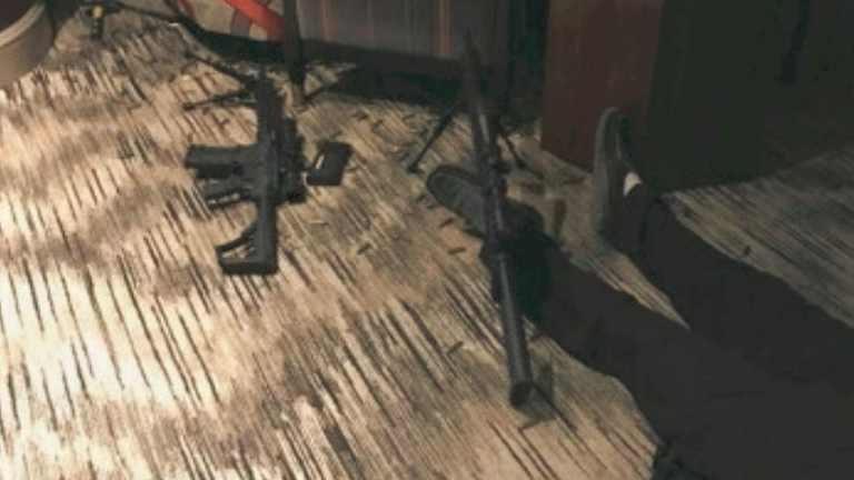 Inside Las Vegas shooter's room: guns, ammunition and couch against the ...