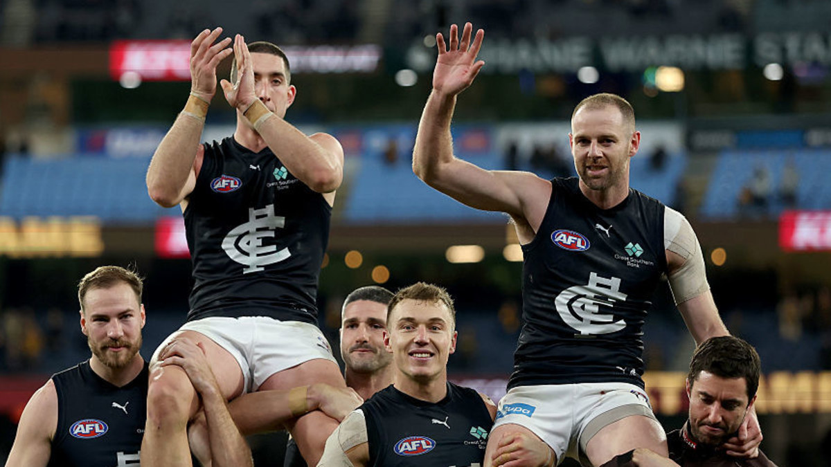 AFL news 2025: Sam Docherty's retirement game soured as Carlton fall to ...