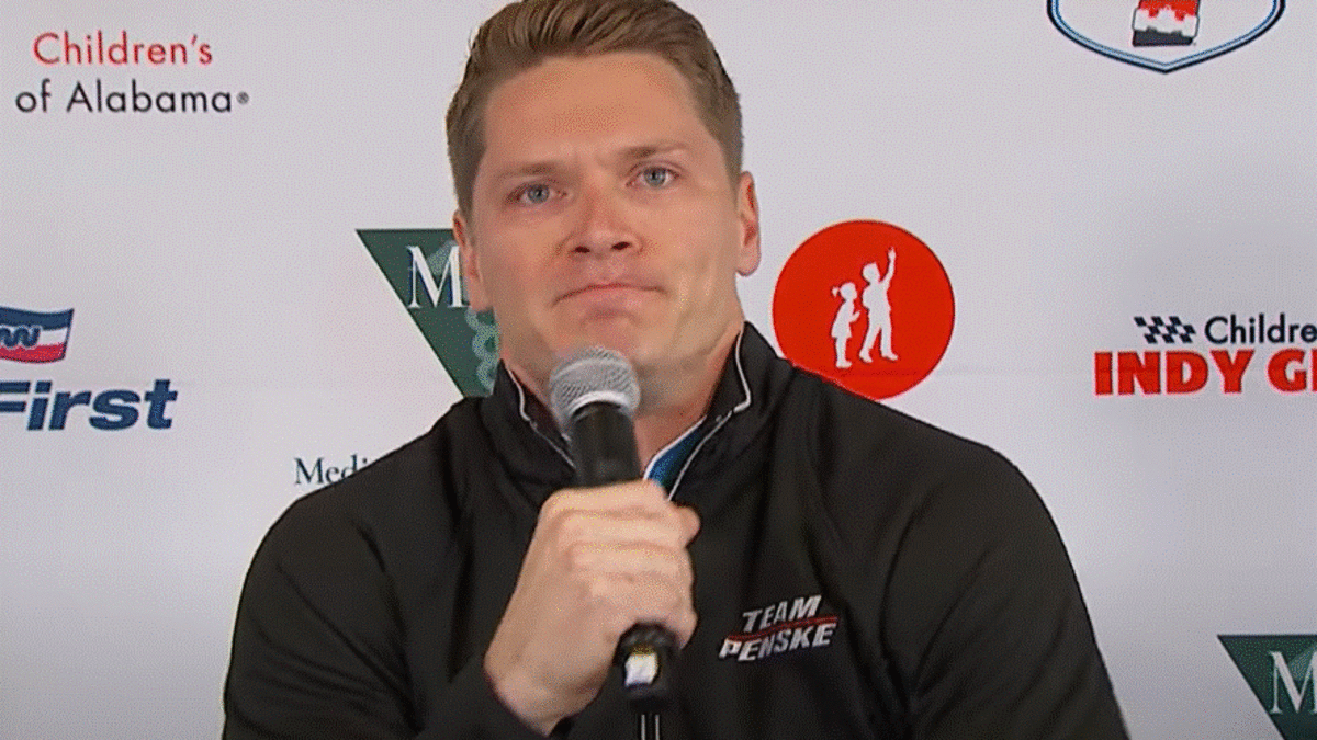 Star driver Josef Newgarden fights back tears, accepts blame for ...