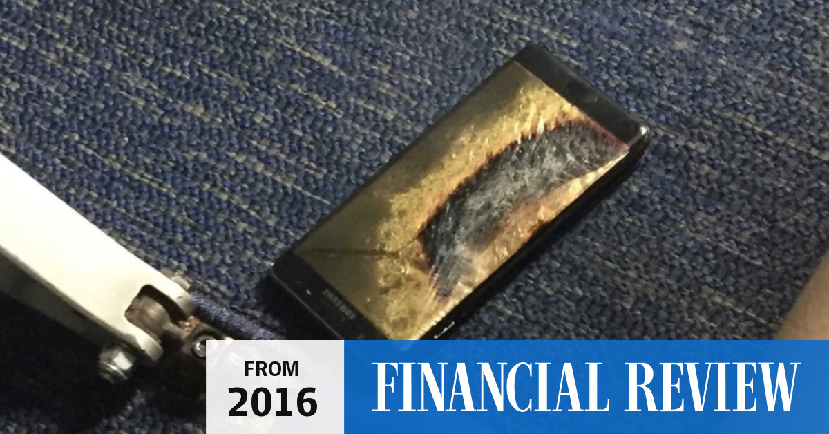 The mystery of the exploding Samsung Galaxy Note 7.