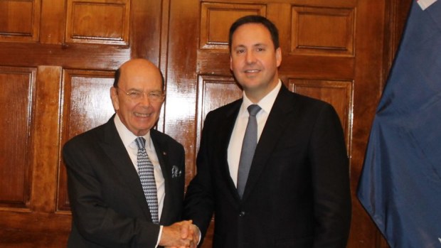 Trade Minister Steven Ciobo, BlueScope fight Trump steel tariffs