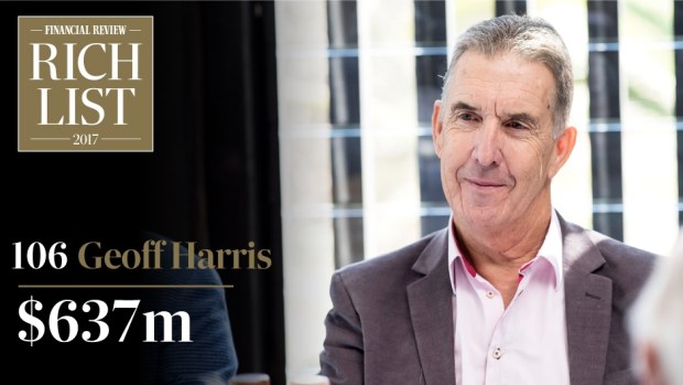 Lunch with the 2017 Rich List: Geoff Harris wants to see 20 Snowy ...