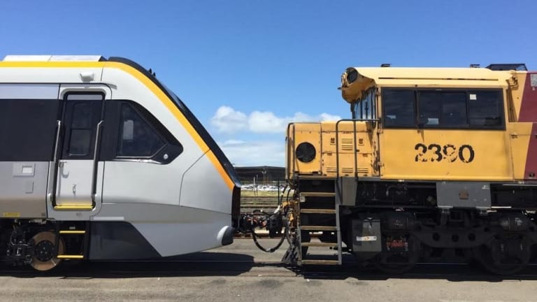'They're here': Qld's Rail $4 billion sleek fleet arrives in Brisbane