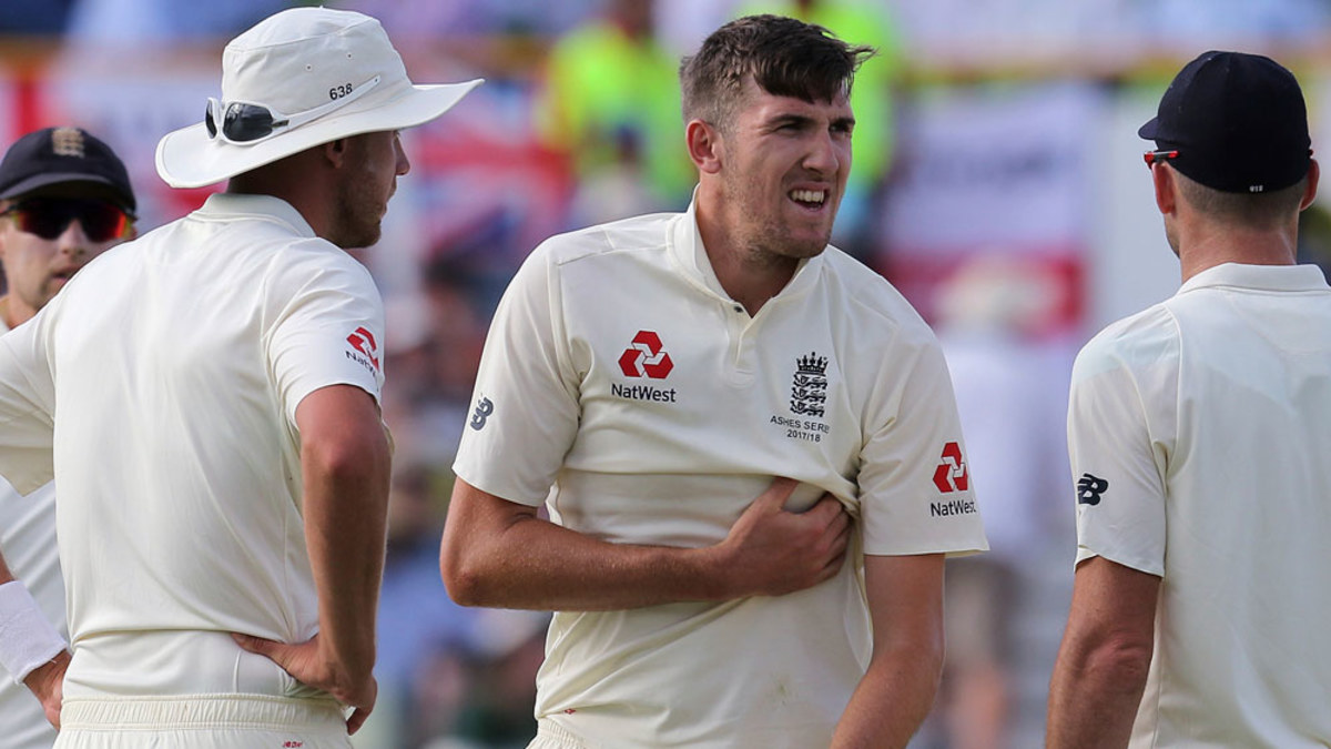 Ashes 2017: England paceman Craig Overton under injury cloud