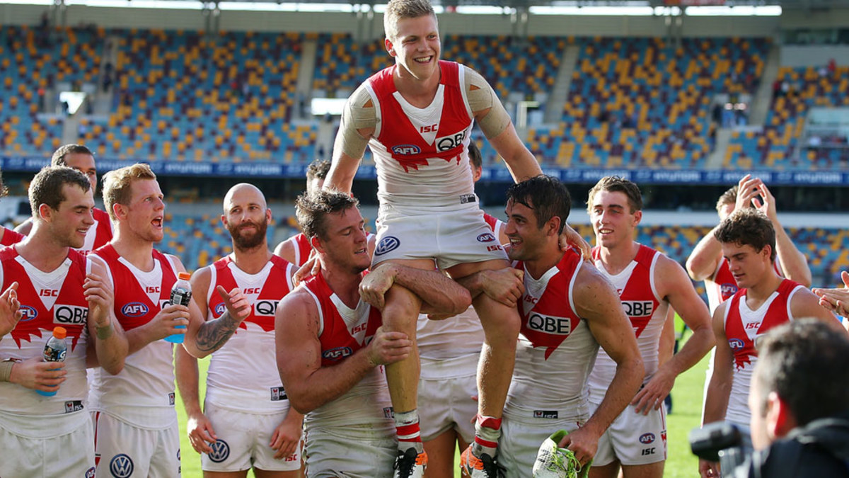 Swans hold off gallant Lions in AFL | Nine.com.au
